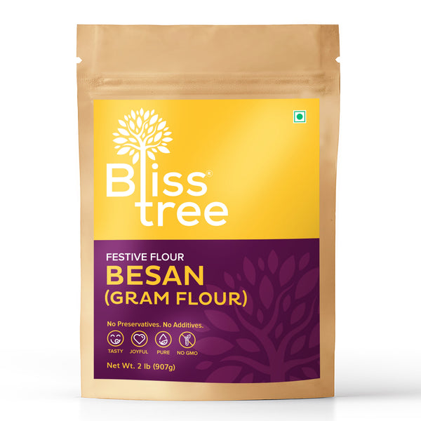 Gram Flour/Besan - 2lb - Bliss Tree CA Central Valley