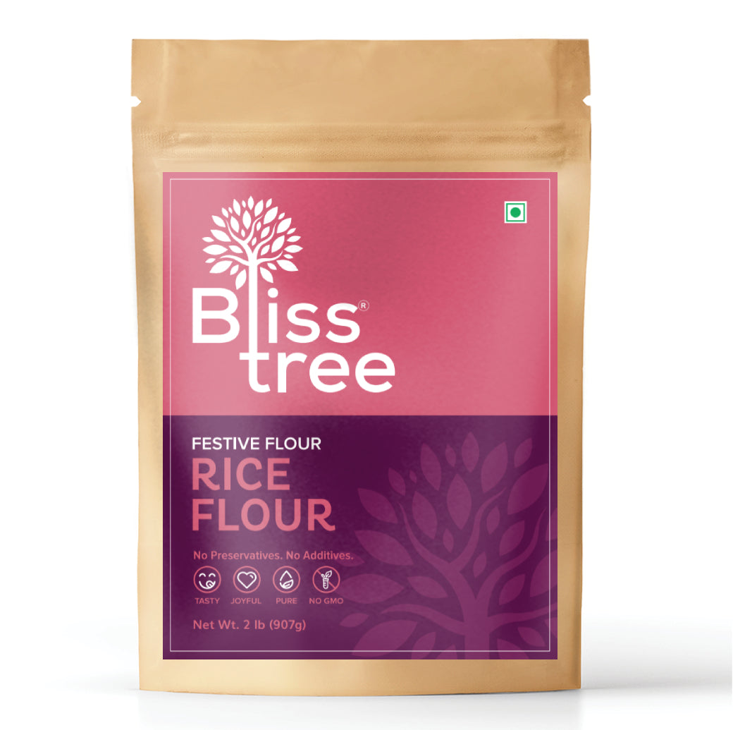 Raw Rice Flour (Maavu Pachai) - 2lb - Bliss Tree CA Central Valley